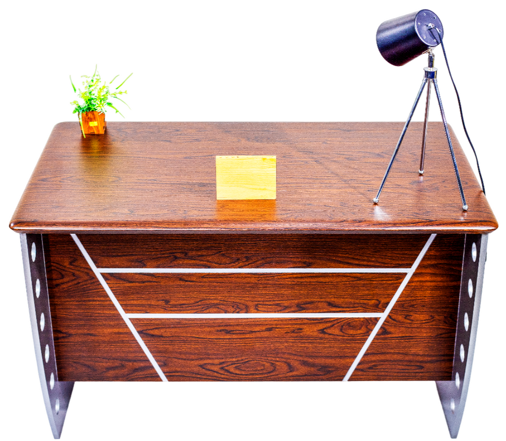 Smart working table with drawer - best workstation desk - multiwood