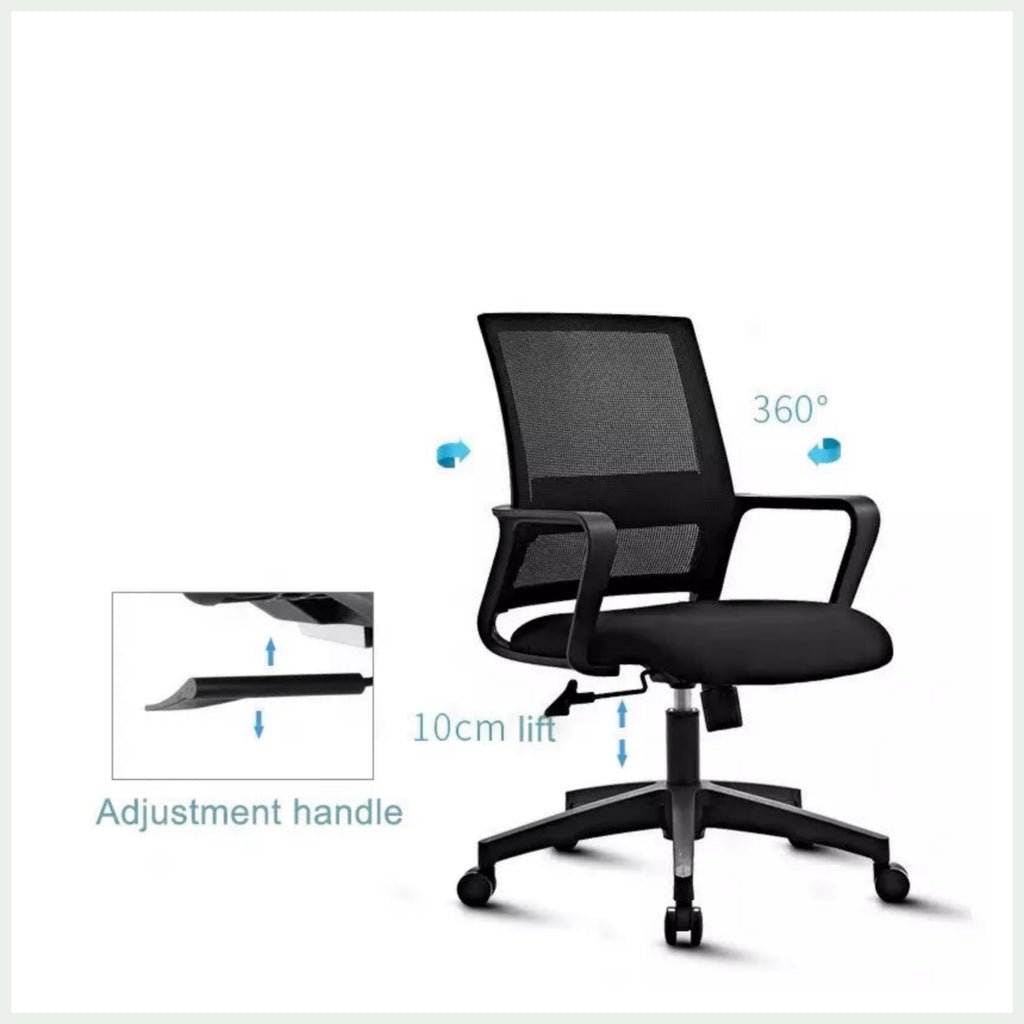 Mid back revolving chair - best office chairs - multiwood