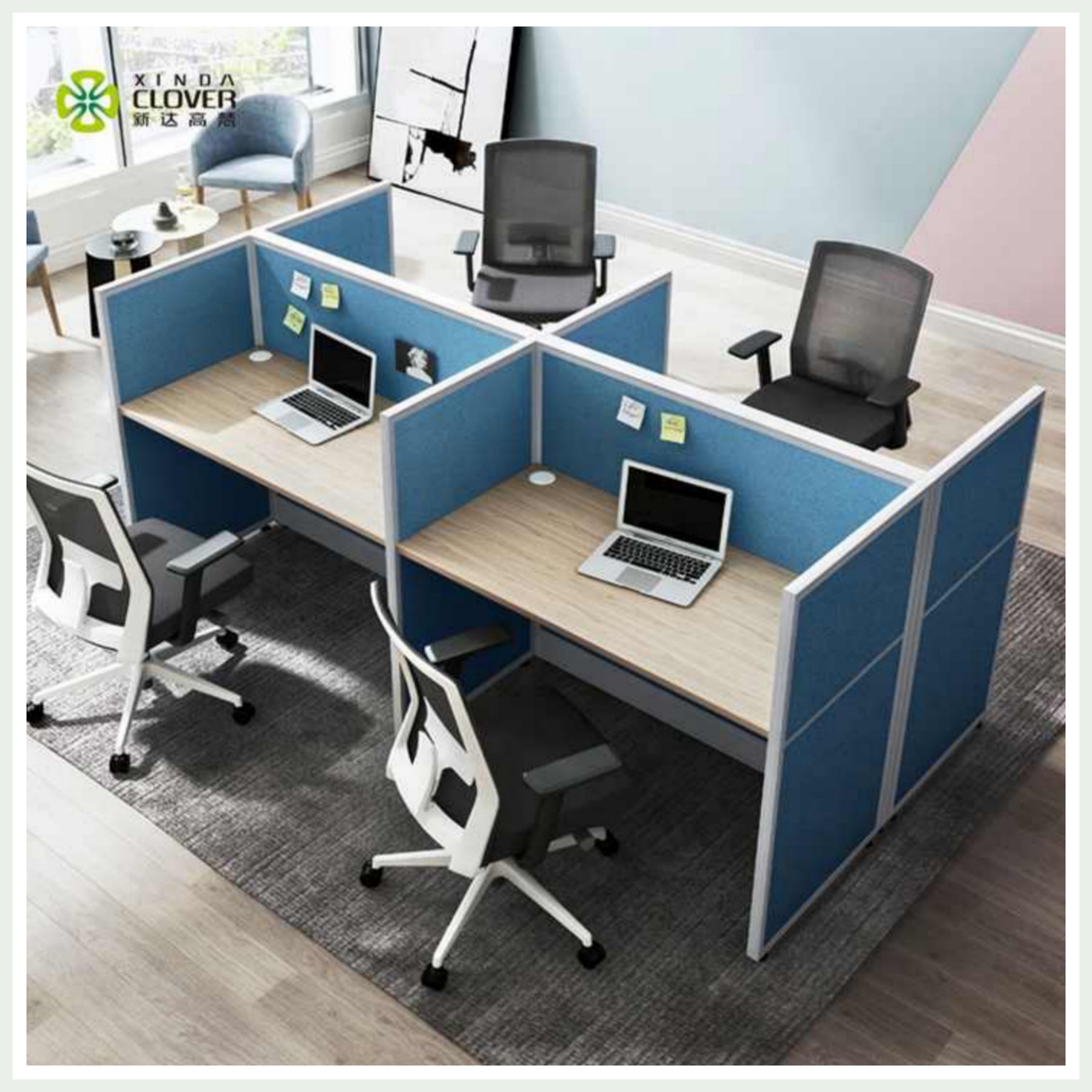 6 person Office Workstation - Best Workstations - Multiwood – multiwood