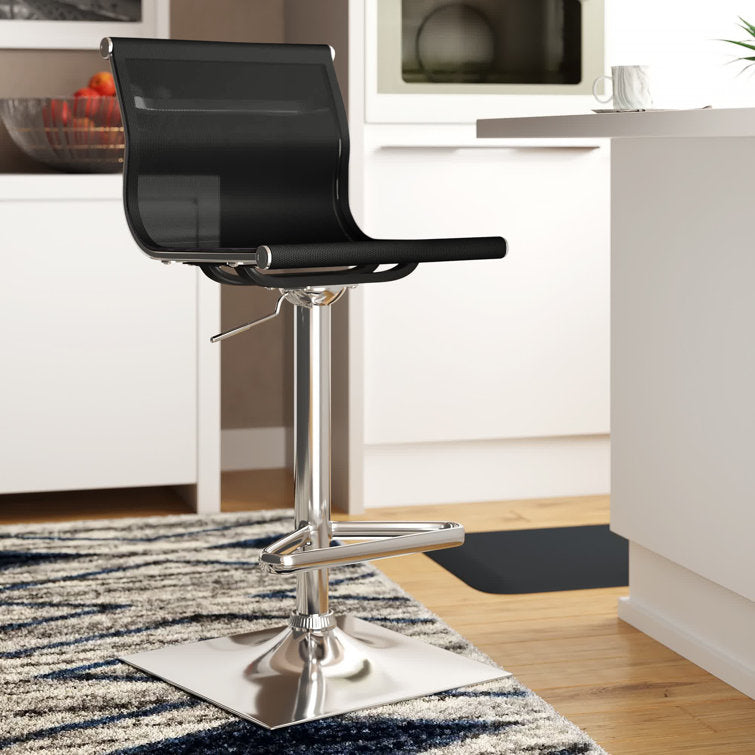 Net black poshish stool - best office stools - multiwood