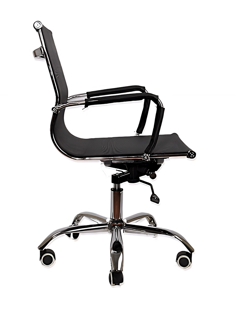 Latric black lb computer chair - office desk chair - multiwood